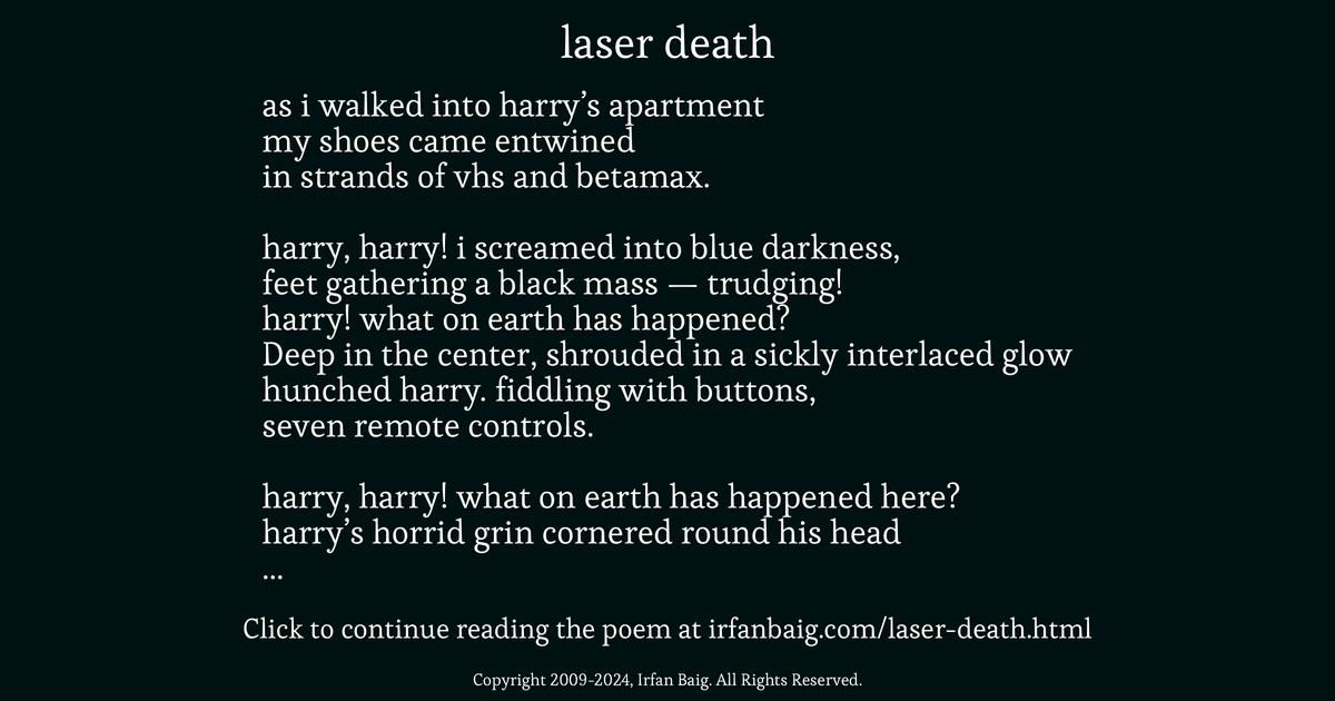 laser death